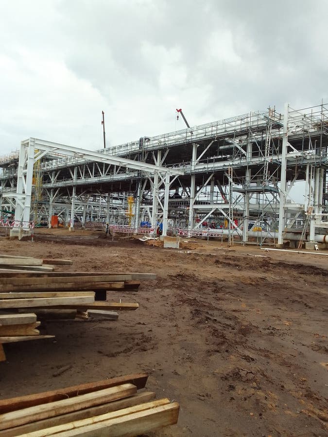 Working Hard Site Project in Malaysia Stock Image - Image of working ...