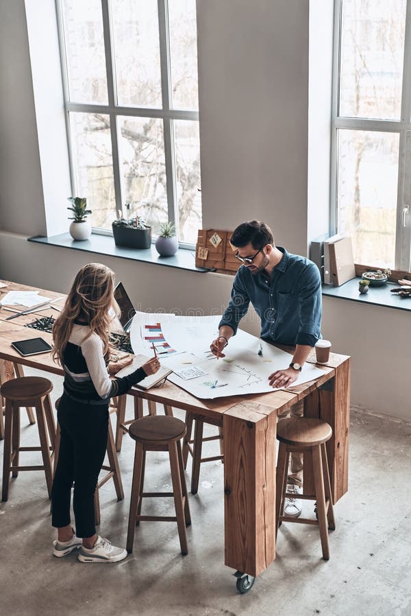 Working hard. stock photo. Image of elegance, colleagues - 115881286