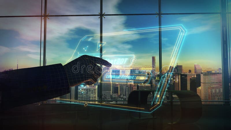 Working with a Holographic Panel Equipped with Artificial Intelligence ...