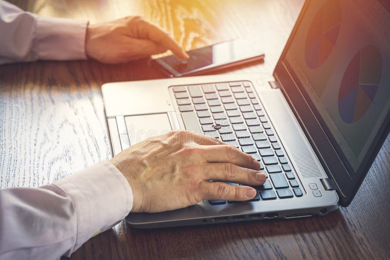 Working from Home, Home Office, Remote Work Stock Photo - Image of ...