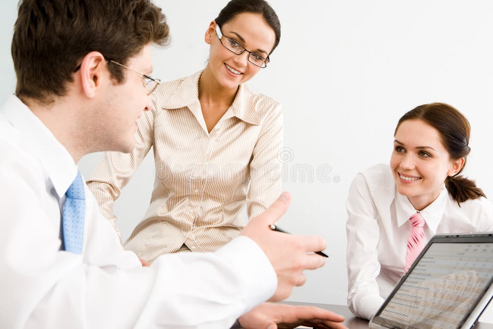 Working hours stock photo. Image of people, manager, communication ...