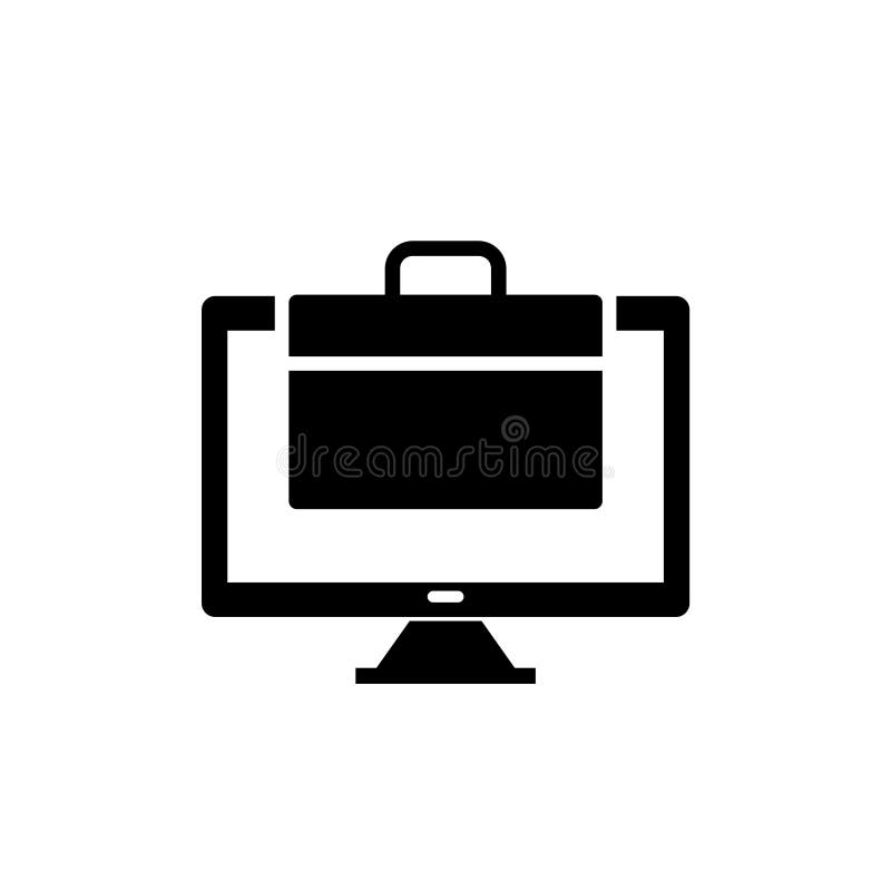 Working Icon Isolated on White Background Stock Vector - Illustration ...