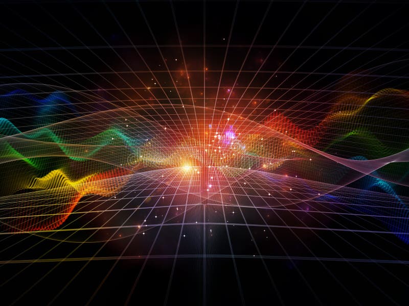 Working Information Stream stock illustration. Illustration of ...