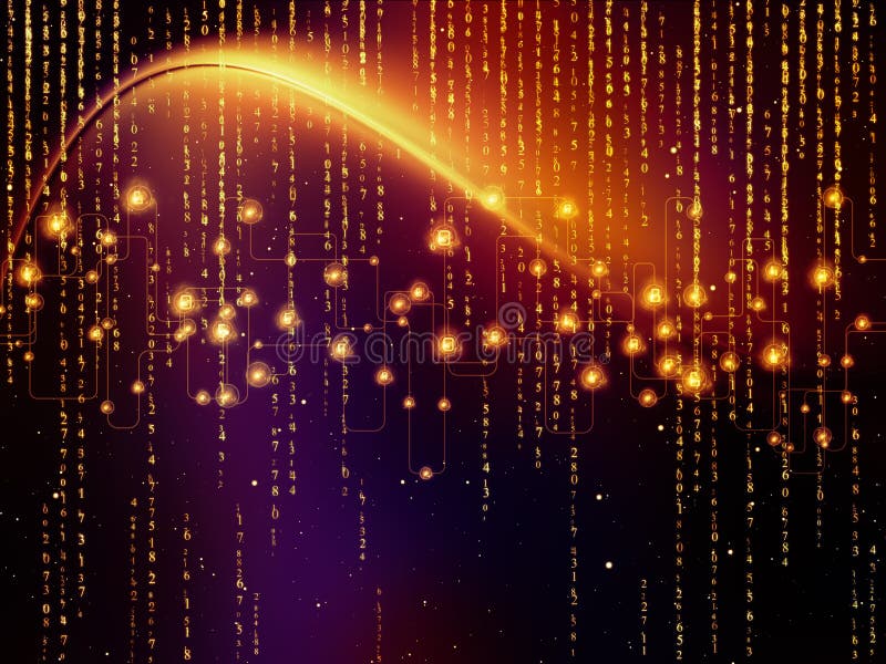 Working Integers stock illustration. Illustration of design - 115476312