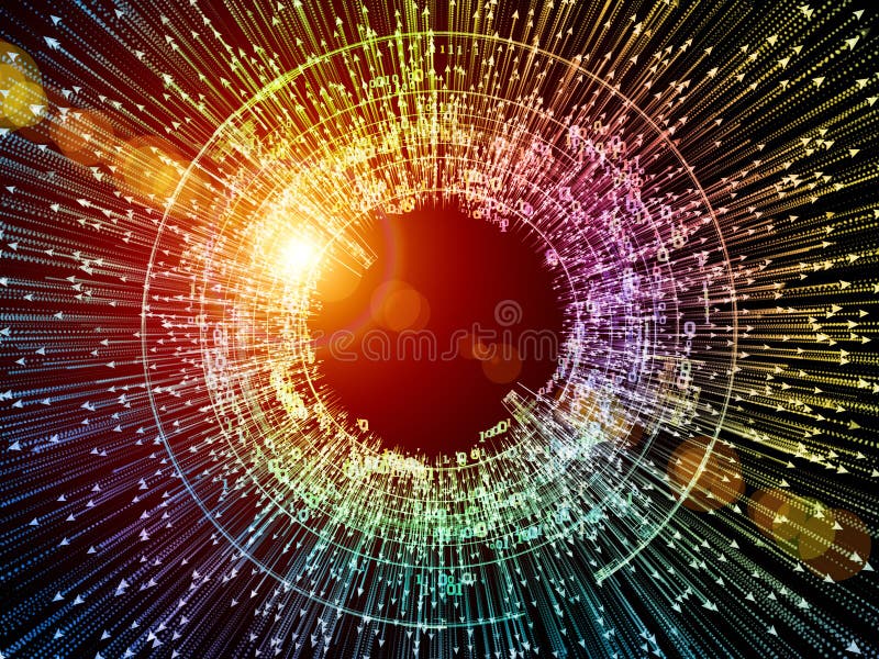 Working Integers stock illustration. Illustration of direction - 121301924