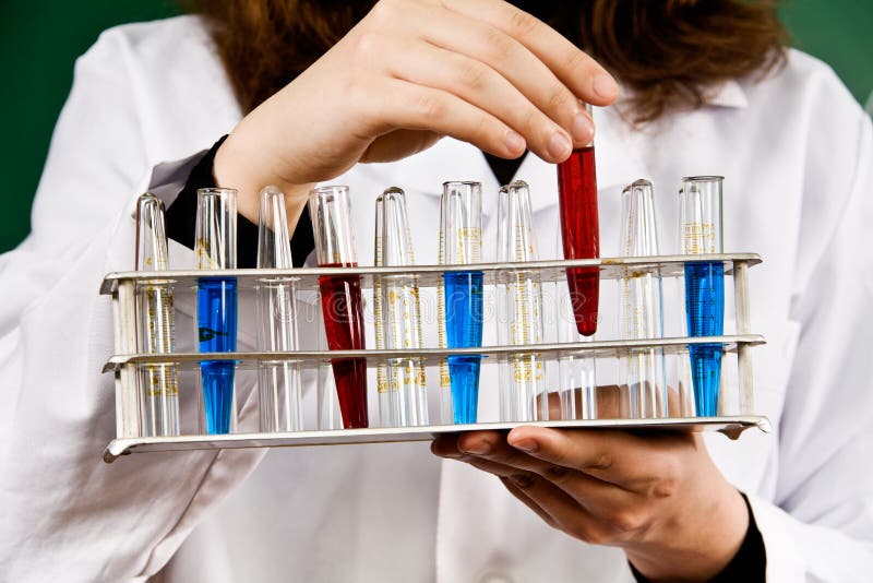 Working in a lab stock image. Image of biochemistry, analyzing - 19731441