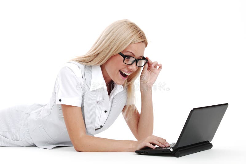 Working On Laptop Picture. Image: 17988806