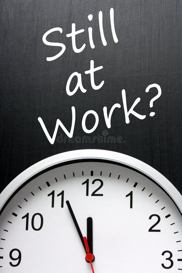 Working Late Concept stock image. Image of deadline, overworked - 47293657