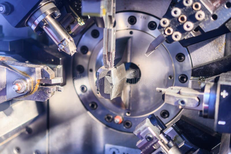 Working machine area CNC . stock photo. Image of poor - 80059086