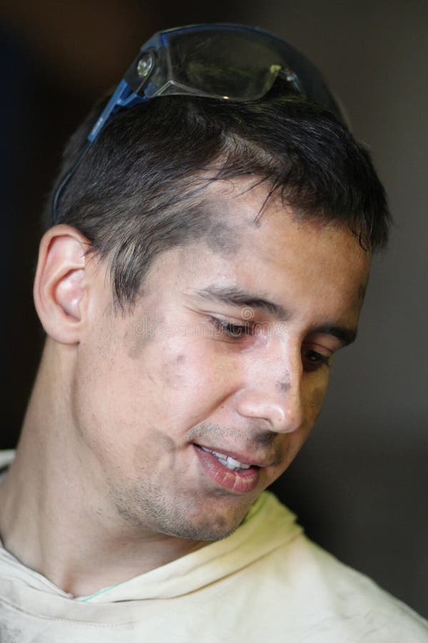 Working man. stock photo. Image of standing, workers - 19987942