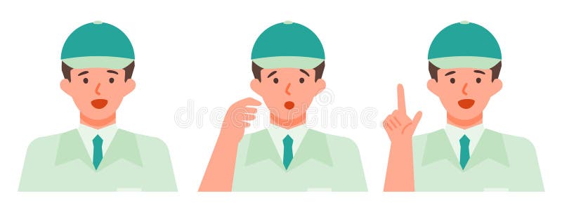 Working Man. Concept for Problem Solving. Man Cartoon Character. People ...