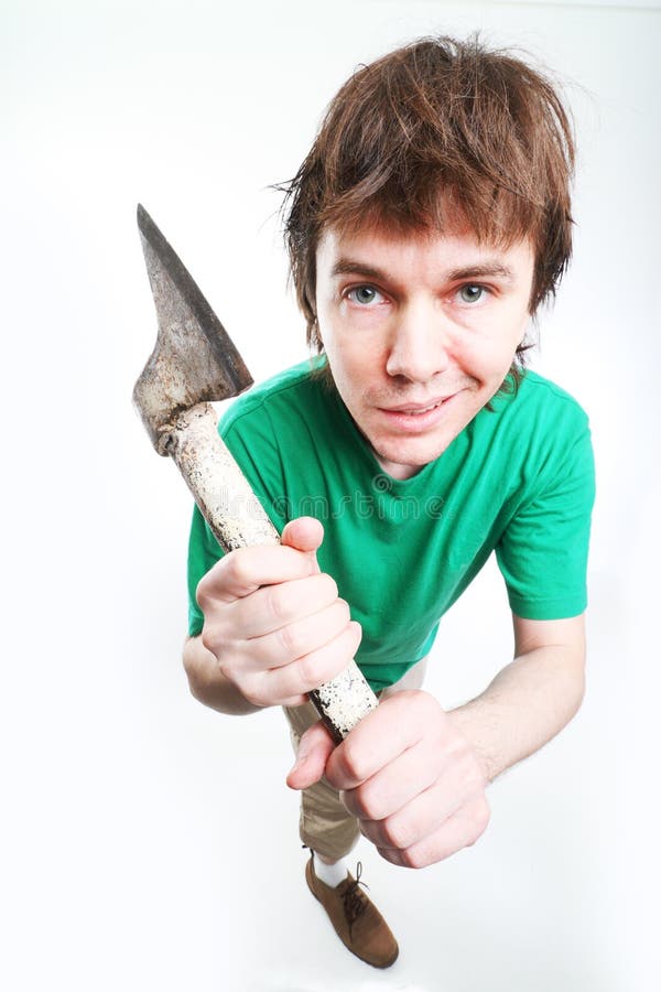 Working man. stock image. Image of white, working, male - 54145391