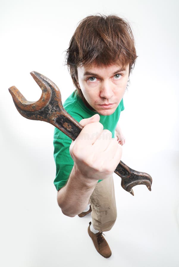 Working man. stock photo. Image of caucasian, working - 54145434