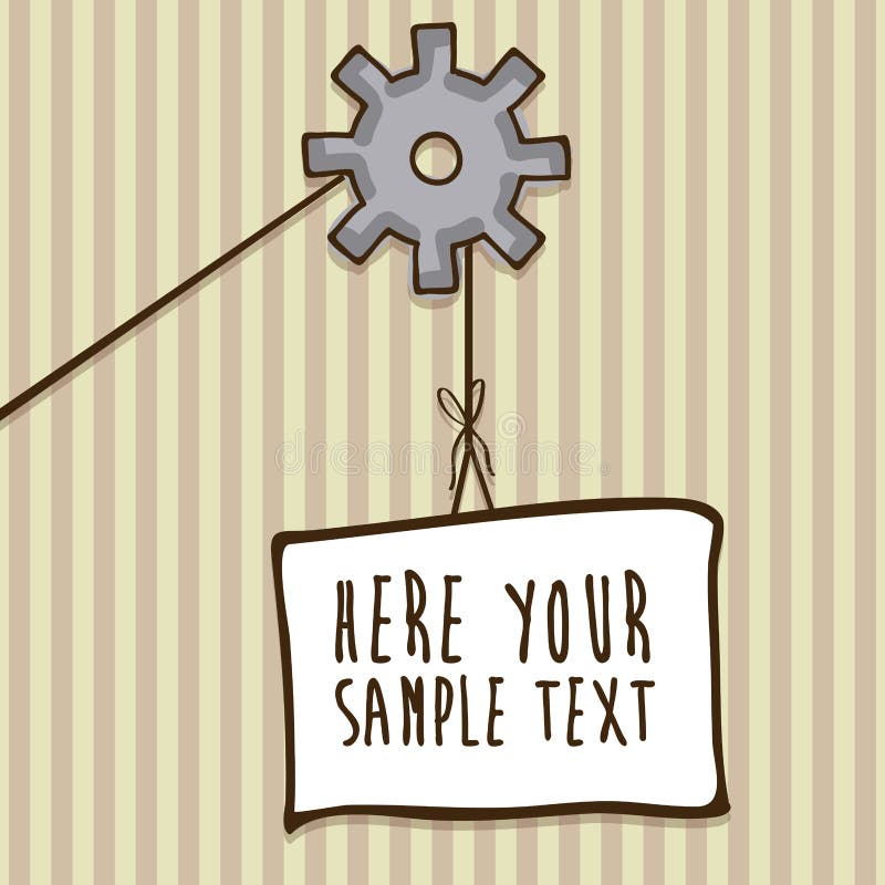 Working mechanism stock vector. Illustration of design - 32393057