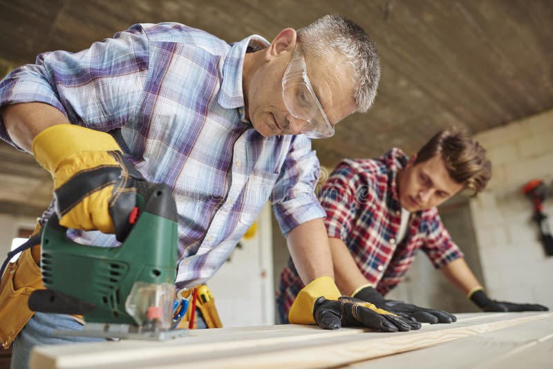 Working men stock photo. Image of leaning, indoors, human - 79419966
