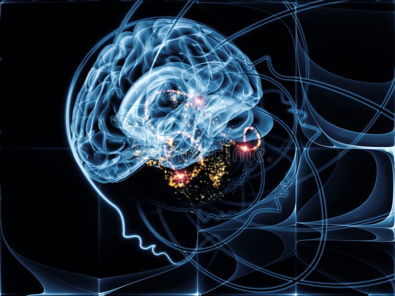 Working mind stock vector. Illustration of background - 33008865