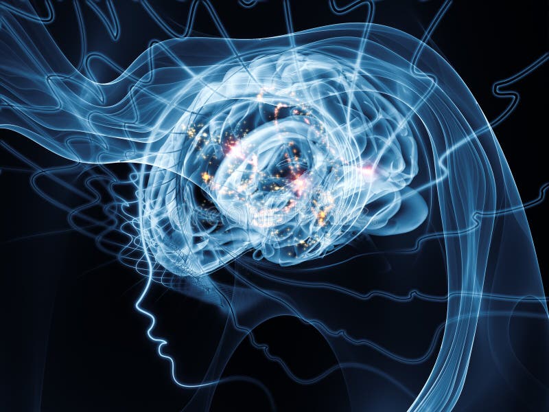 Working Mind stock illustration. Illustration of light - 42921205