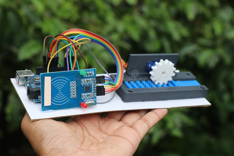 Working Model of a RFID Based Lock System Made with Electronics and 3d ...