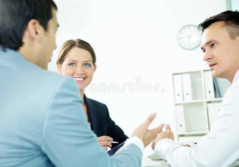 Working moment stock image. Image of collaboration, career - 25673515