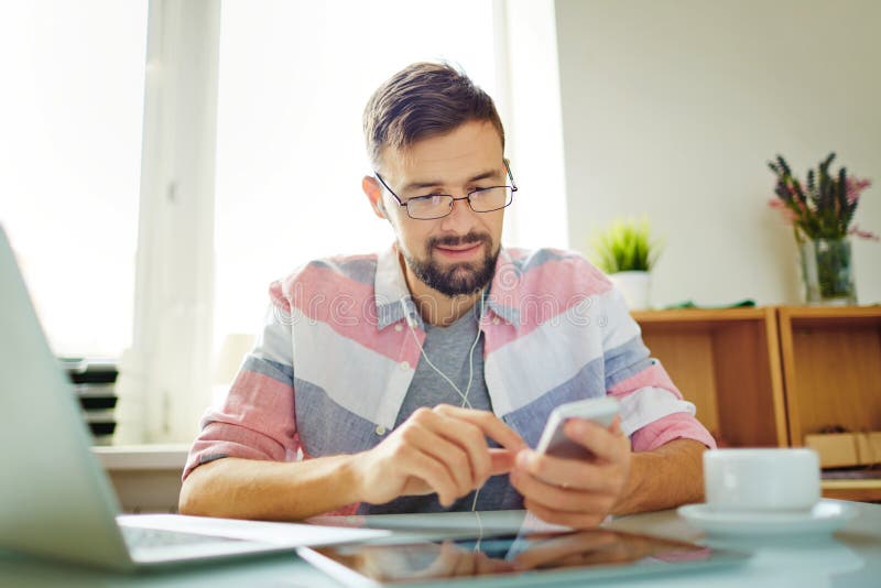 Working with music stock photo. Image of workplace, business - 72992942