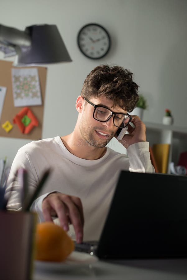 Working all night stock image. Image of night, people - 66812245