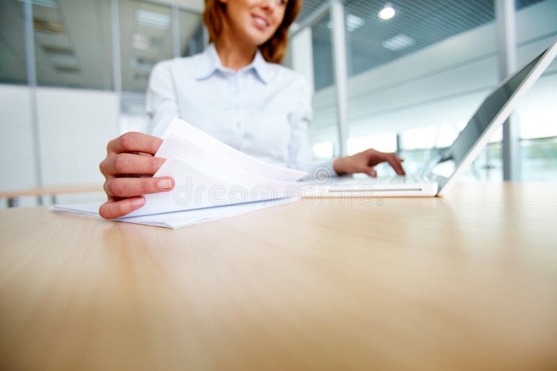 Working object stock image. Image of laptop, partner, businesspeople ...