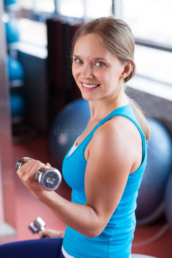 Smiley business lady stock image. Image of looking, adult - 35747041
