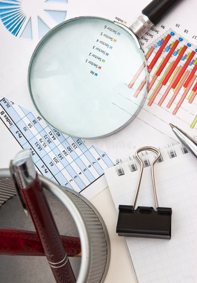 Working Paper with a Diagram Stock Image - Image of chart, data: 16329931
