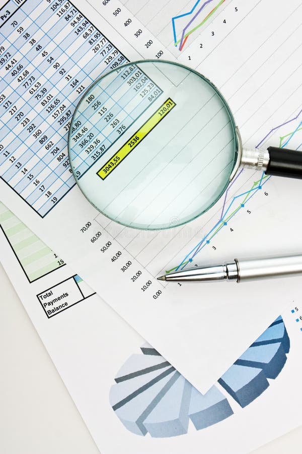 Working Paper with a Diagram Stock Photo - Image of macro, future: 16398264