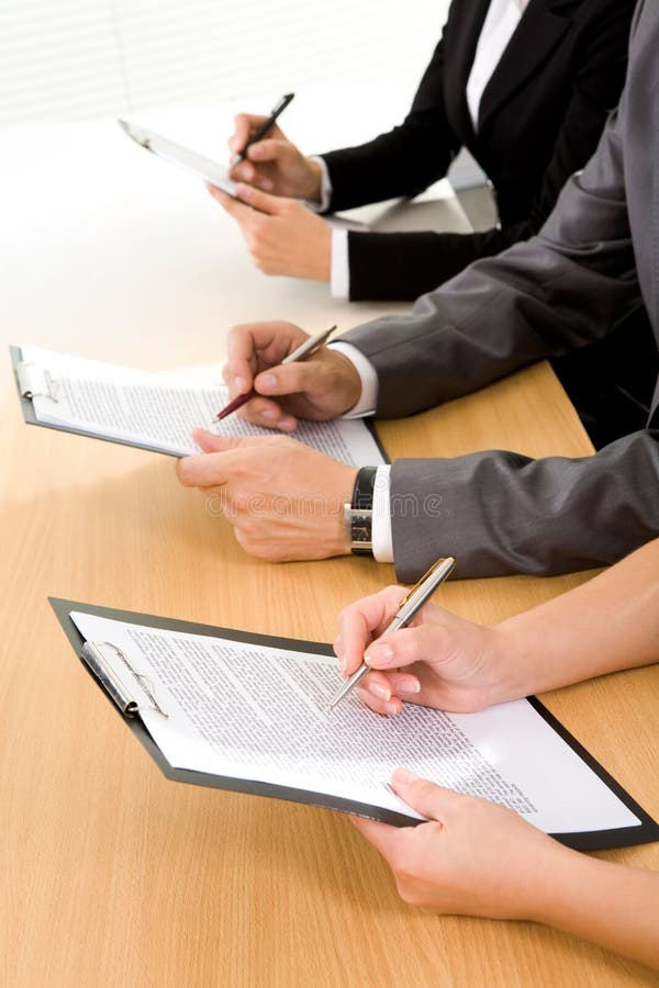 Working with papers stock photo. Image of document, paper - 11716274