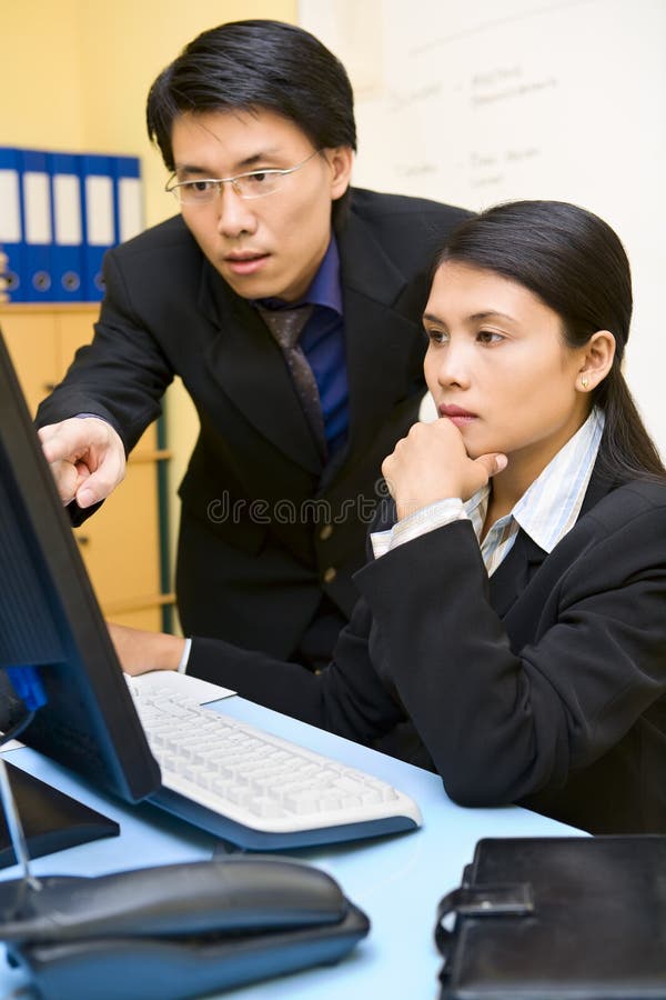 Working with Partner in Office Stock Photo - Image of people, male: 7280966