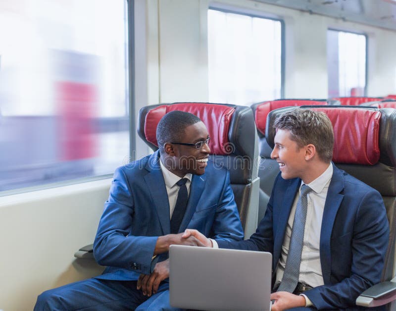 Working people in a train stock photo. Image of happiness - 74536786