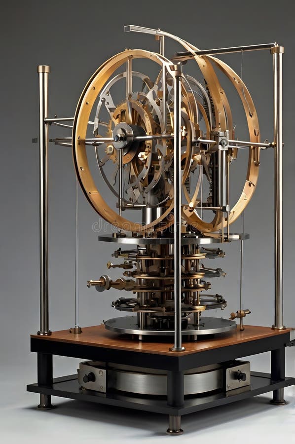 A Working Perpetual Motion Machine Stock Illustration - Illustration of ...