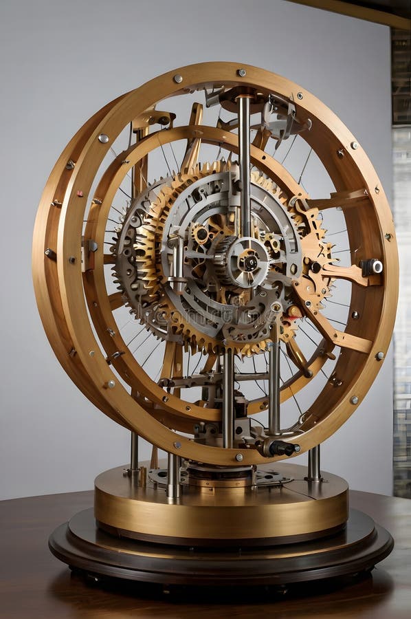 A Working Perpetual Motion Machine Stock Illustration - Illustration of ...