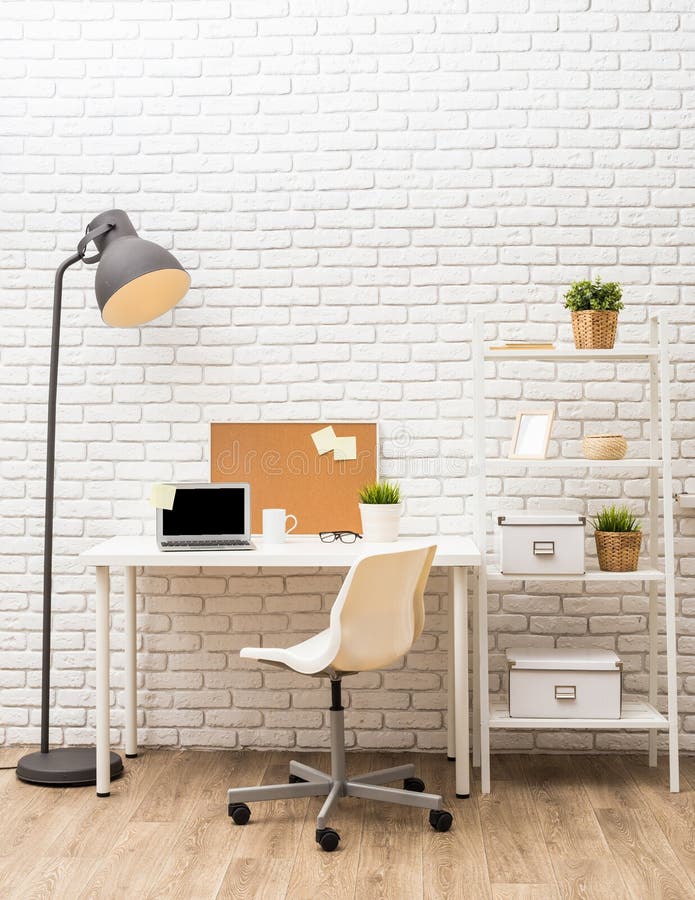 Working place, office stock photo. Image of electronic - 64629434