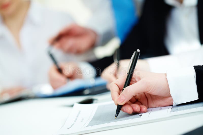 Working object stock image. Image of laptop, partner, businesspeople ...