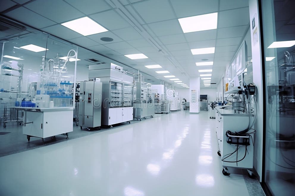 Working Premises of Contemporary Technological Laboratory. Ai ...