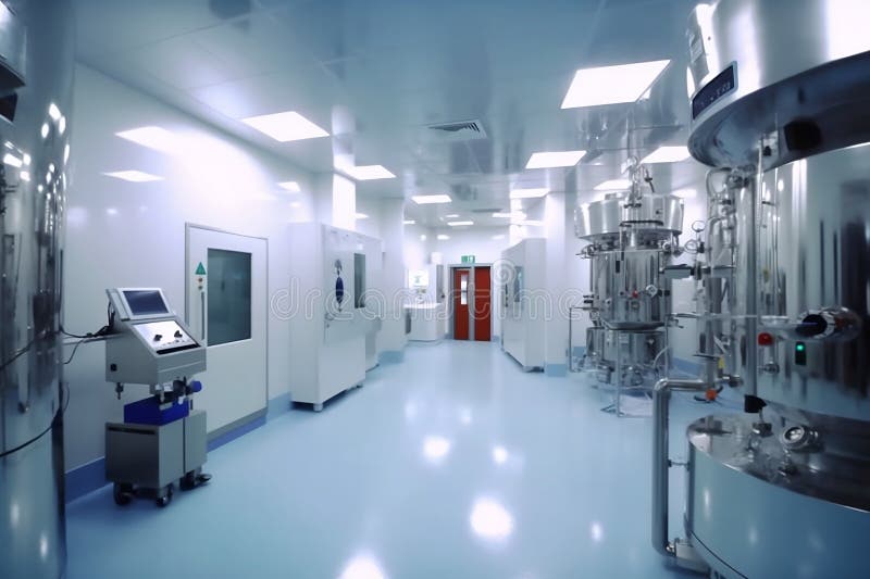 Working Premises of Contemporary Technological Laboratory. Ai ...