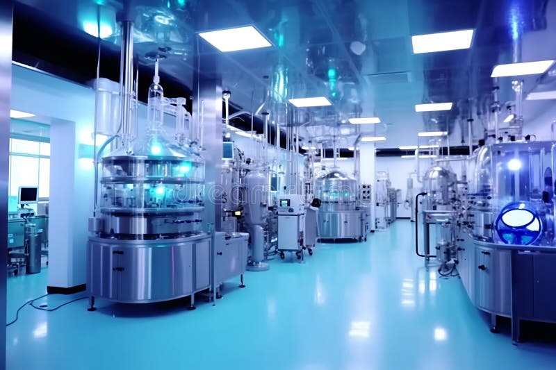 Working Premises of Contemporary Technological Laboratory. Ai ...