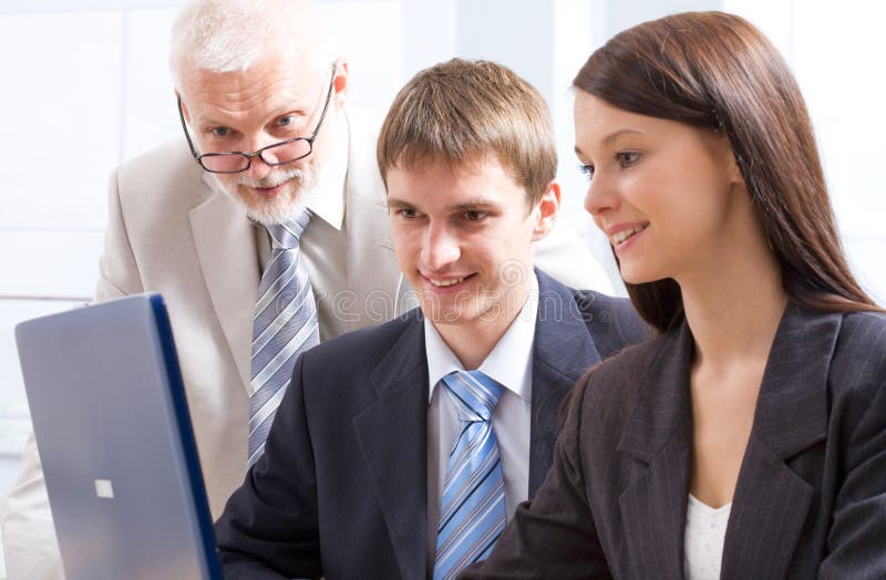 Working Process in the Office Stock Image - Image of person ...