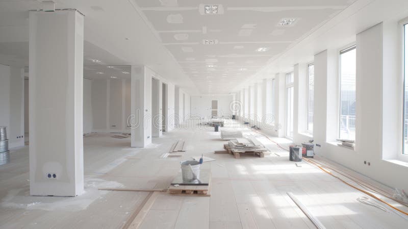 Installing Metal Frames and Drywall for Gypsum Walls: Construction and ...