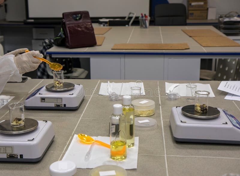 Cosmetic Production Technologies Stock Image - Image of manufacture ...