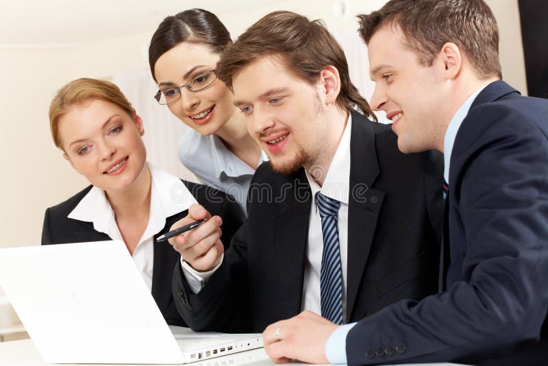 Working at project stock photo. Image of executive, corporate - 16948264