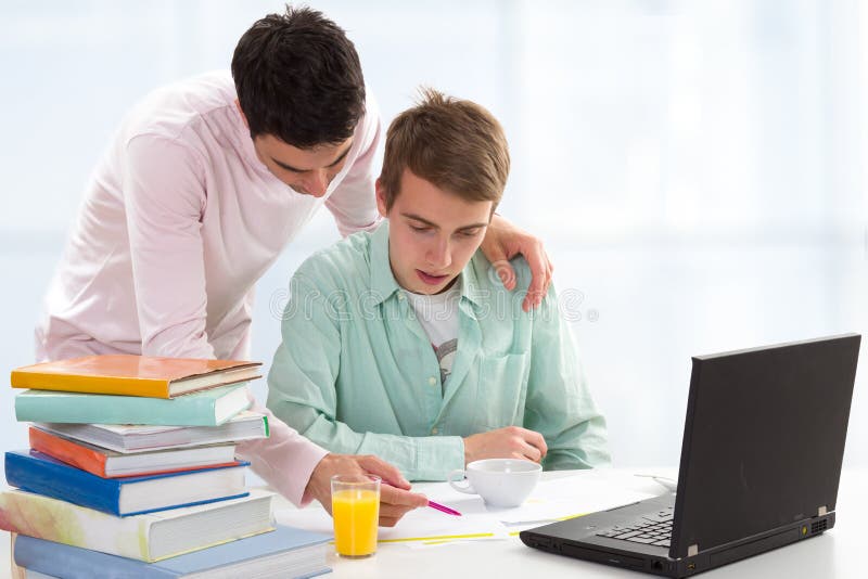 Working on project stock photo. Image of laptop, mature - 39418304