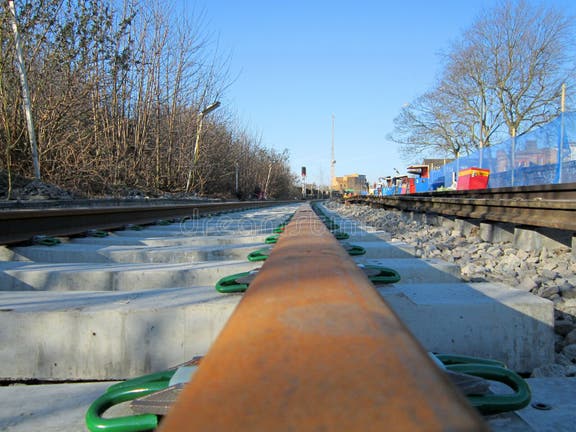 Working on Railway Track Engineering in the UK Editorial Stock Photo ...