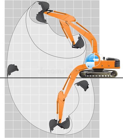 Excavator Plan View Stock Illustrations – 65 Excavator Plan View Stock ...
