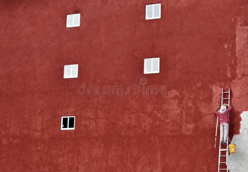 Working in red stock photo. Image of working, composition - 169132682