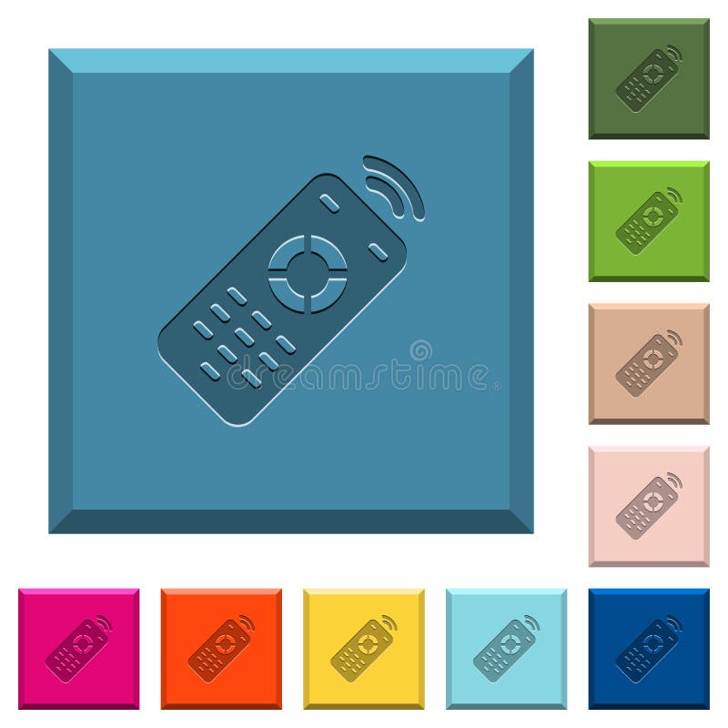 Car Key with Remote Control Color Glass Buttons Stock Vector ...