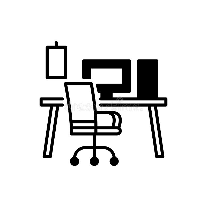 Working Room stock vector. Illustration of meeting, diagram - 283903966