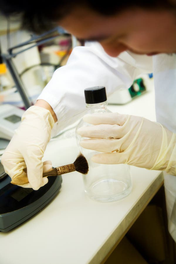 Biological experiment stock image. Image of equipment - 3603573